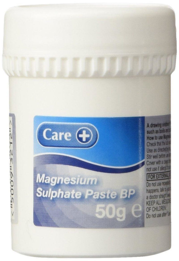 Why Every Medicine Cabinet should contain Magnesium Sulphate Paste