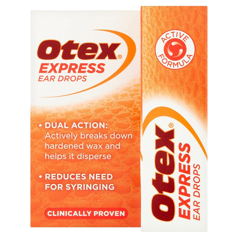 Otex Express Ear Drops | GPhC‑registered | Happy Pharmacy