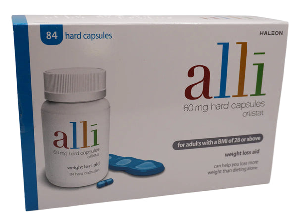 Buy Alli 60mg Weight Loss Capsules Online | Happy Pharmacy
